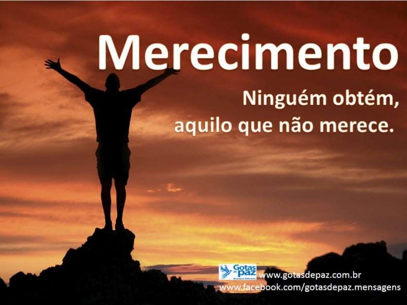 Merecimento - Gotas de PazGotas de Paz