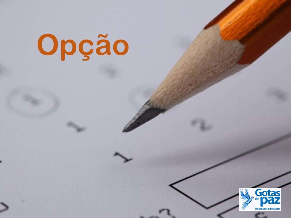 Opção - Gotas de PazGotas de Paz