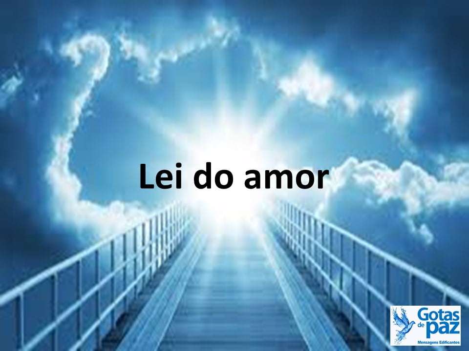 Lei do amor - Gotas de PazGotas de Paz
