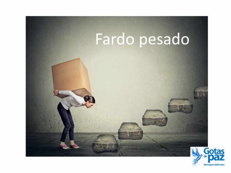 Fardo pesado - Gotas de PazGotas de Paz